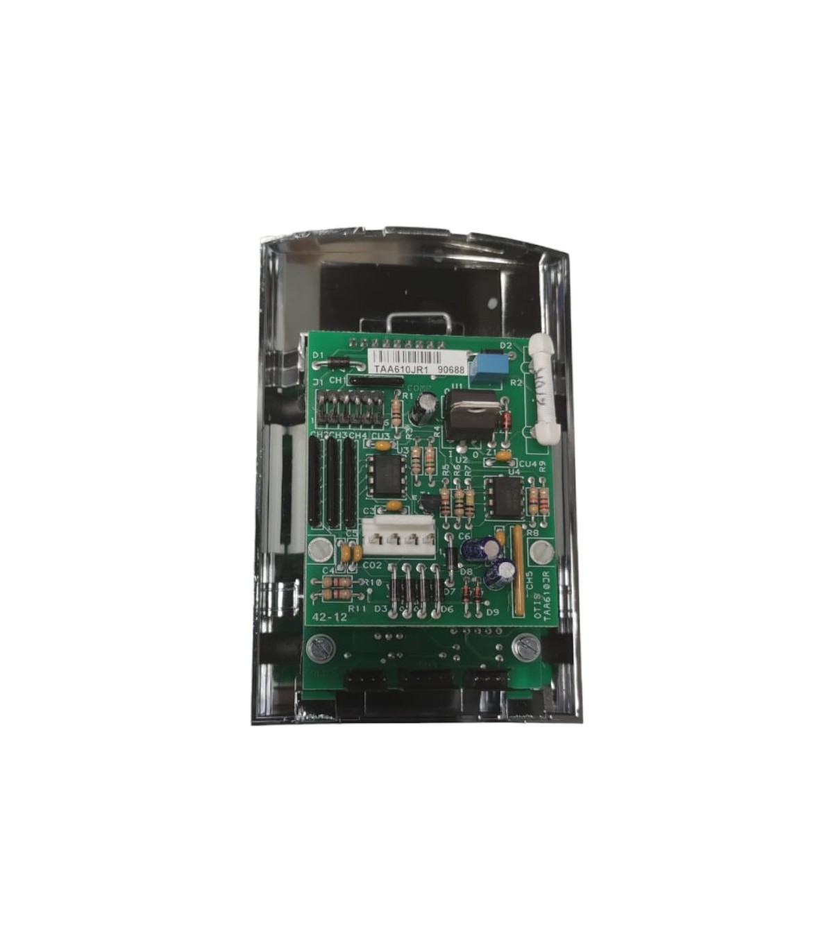 TBA23600F4 CONJUNTO MARCO+VISOR+PLACAS DISPLAY OTIS HPI CROMO